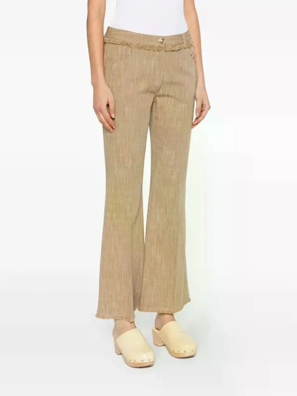 Etro Flared Cropped Trousers
