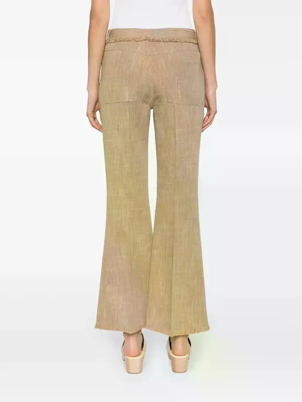 Etro Flared Cropped Trousers
