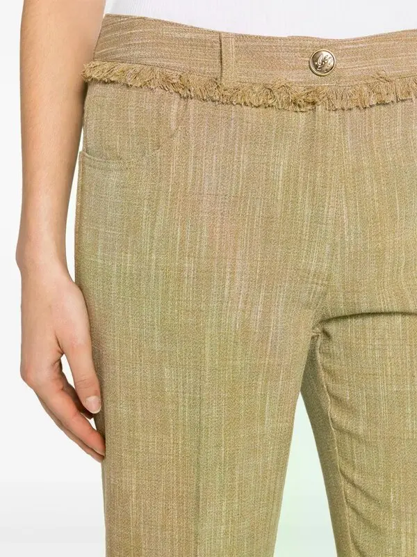 Etro Flared Cropped Trousers