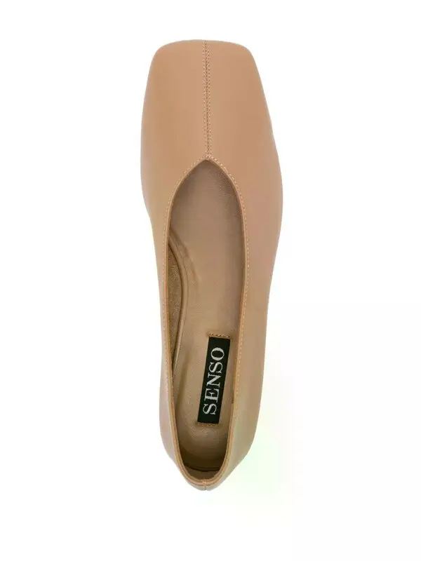 Senso Brynn Ballerina Flats - Brown