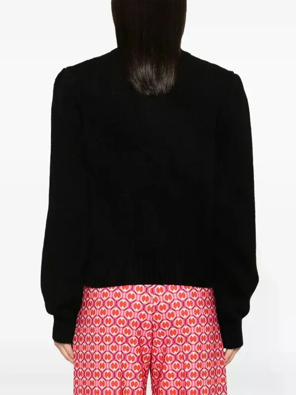 La DoubleJ Lampone Embroidered Jumper