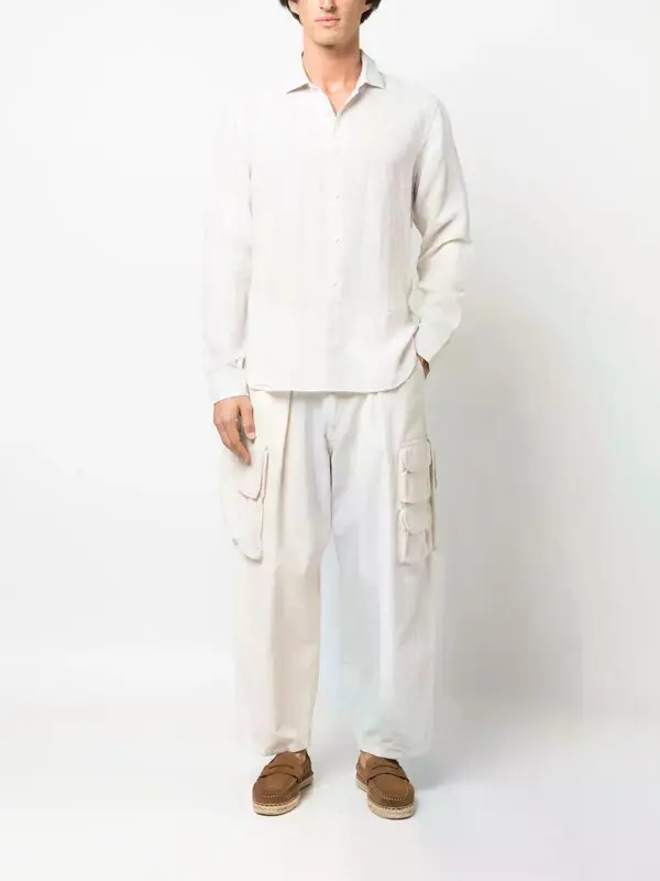 Orlebar Brown Giles Linen Shirt - Neutrals