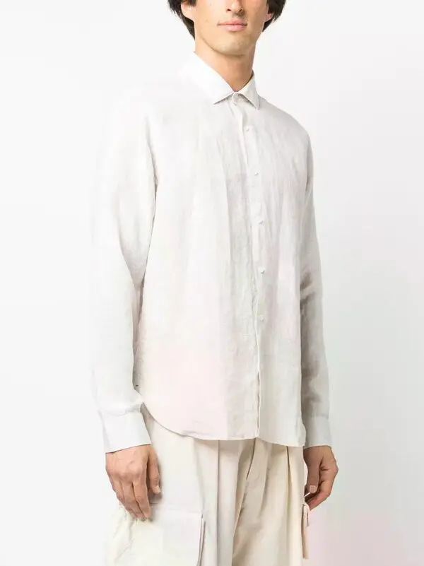 Orlebar Brown Giles Linen Shirt - Neutrals