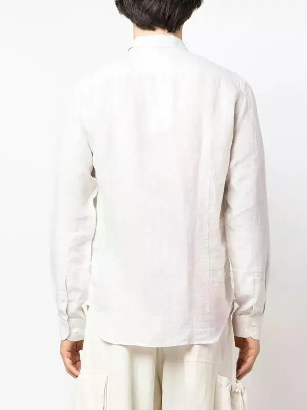 Orlebar Brown Giles Linen Shirt - Neutrals