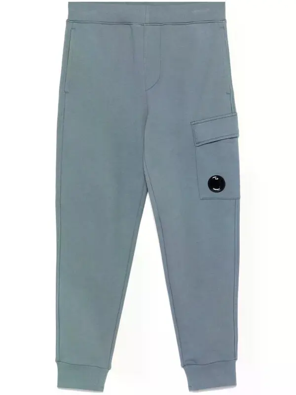 C.P. COMPANY Lens-detailed Sweatpants - Grey