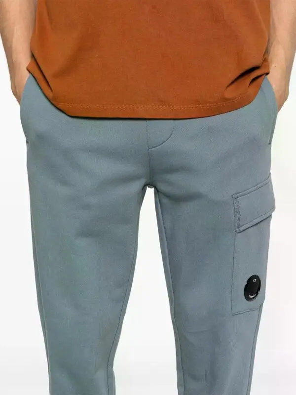 C.P. COMPANY Lens-detailed Sweatpants - Grey