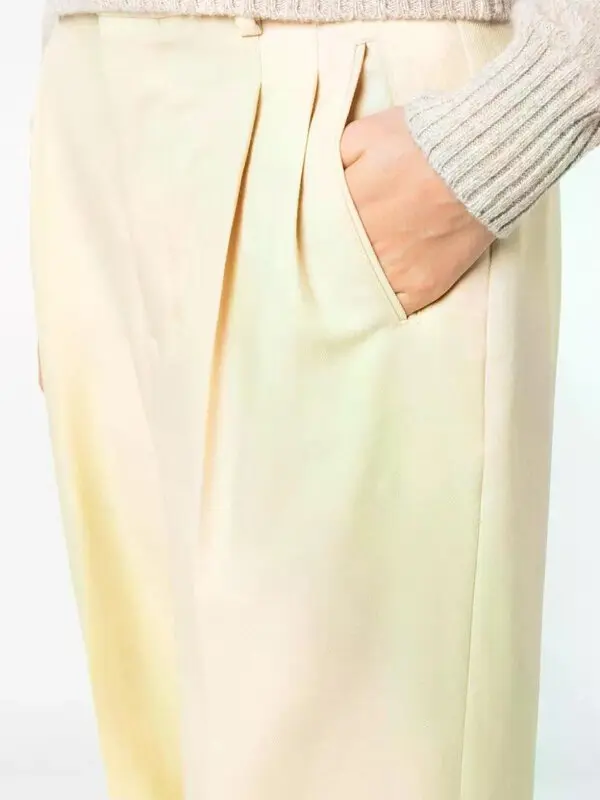 AMI Paris Wide-leg Tailored Trousers