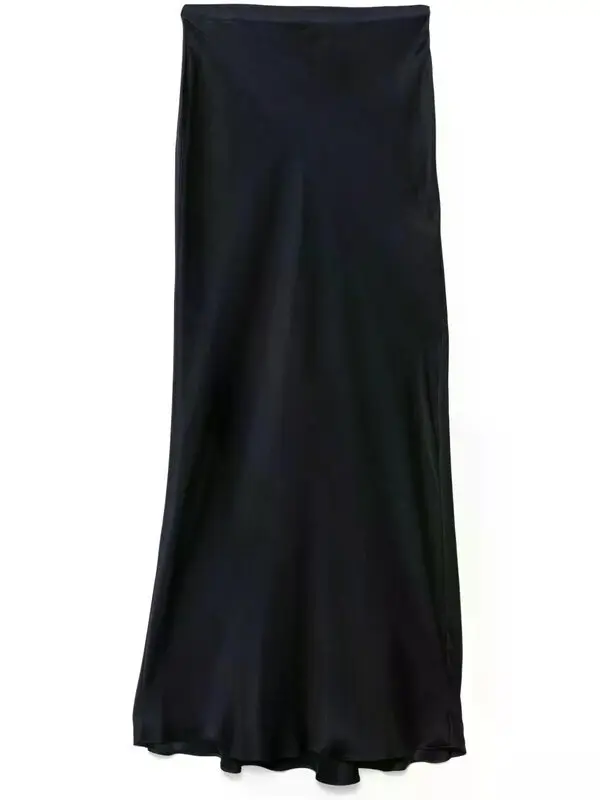 ANINE BING Silk Midi Skirt