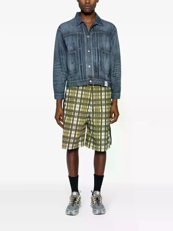 NEIGHBORHOOD Paint-splatter Denim Jacket
