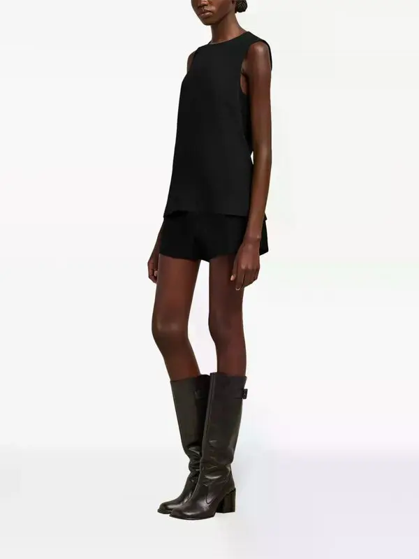 AMI Paris Crepe Tank Top