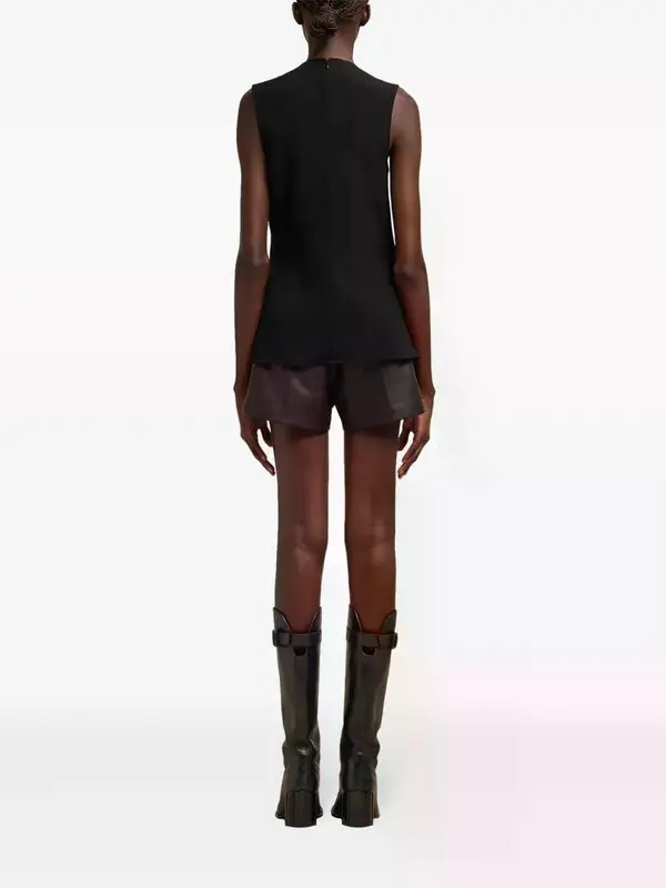 AMI Paris Crepe Tank Top