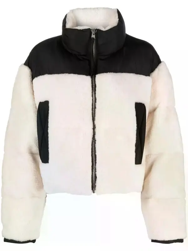SHOREDITCH SKI CLUB Maya Shearling Puffer Jacket