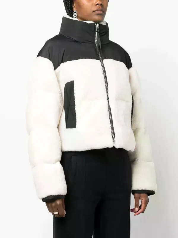 SHOREDITCH SKI CLUB Maya Shearling Puffer Jacket