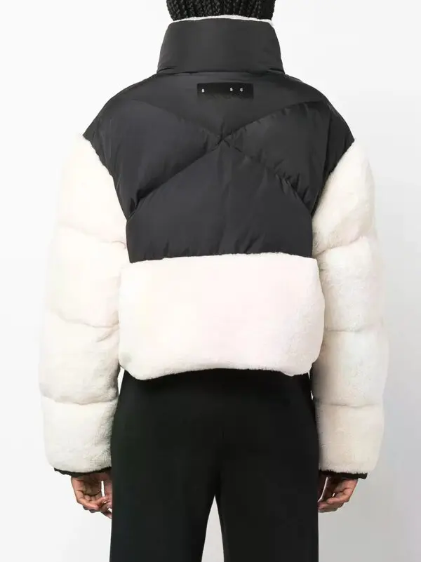 SHOREDITCH SKI CLUB Maya Shearling Puffer Jacket