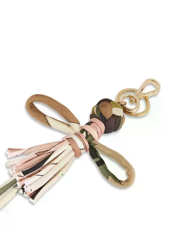 Emilio Pucci Iride-print Keychain
