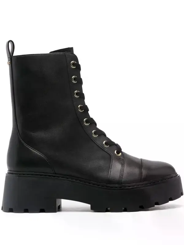 Michael Kors 50mm Blake Combat Boots - Black