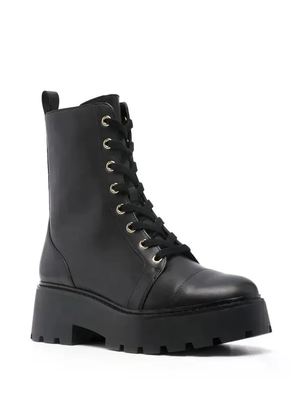Michael Kors 50mm Blake Combat Boots - Black