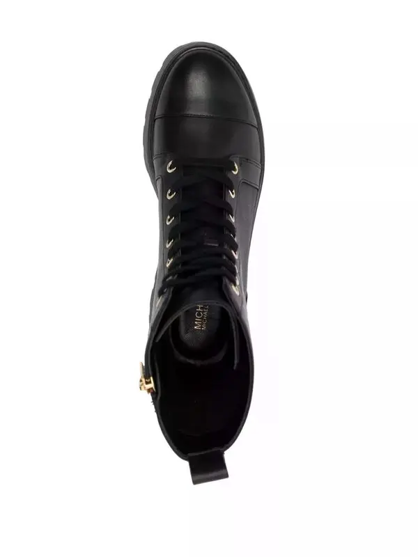Michael Kors 50mm Blake Combat Boots - Black