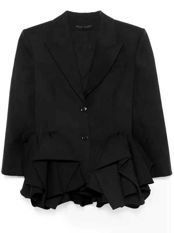 Viktor & Rolf Ruffled Peplum Blazer