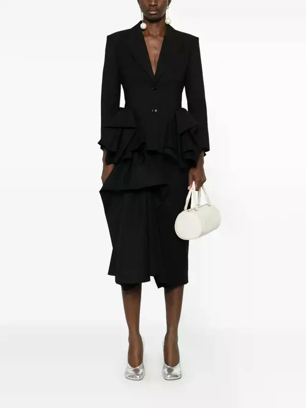 Viktor & Rolf Ruffled Peplum Blazer