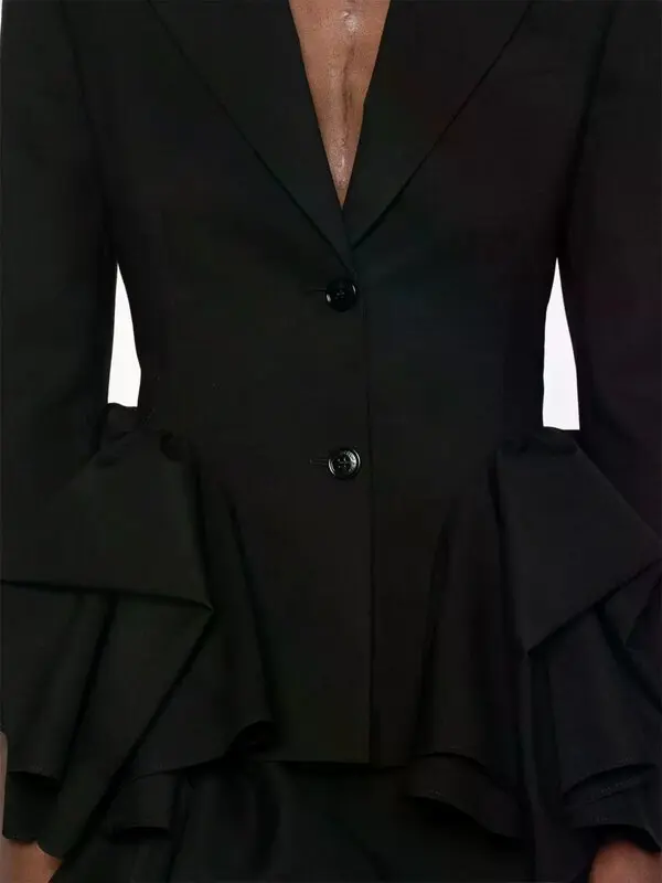 Viktor & Rolf Ruffled Peplum Blazer