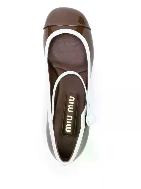 Miu Miu Patent Leather Mary Jane Pumps