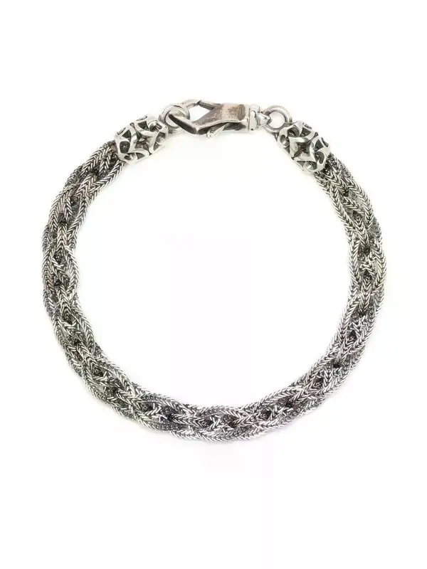 Emanuele Bicocchi Celtic Braid Bracelet - Silver