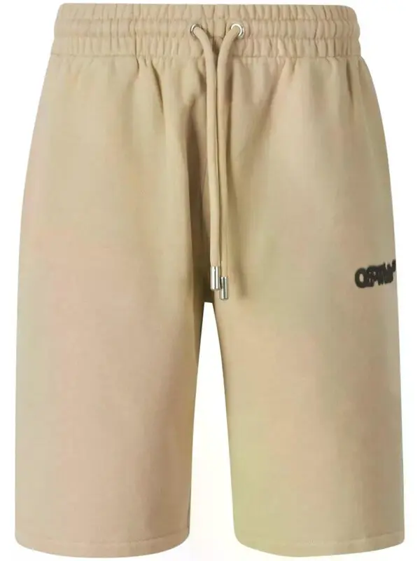 Off-White Logo-print Track Shorts