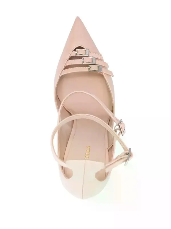 LE SILLA Morgana 120mm Leather Pumps - Pink