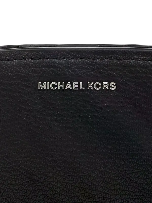 Michael Kors Logo Lettering Wallet - Black