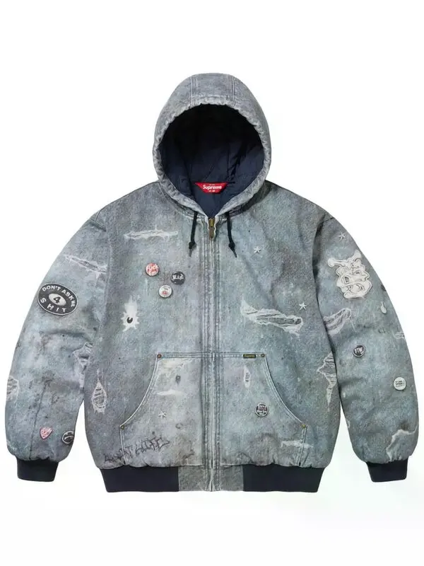 Supreme Trompe L'oeil Bomber Jacket