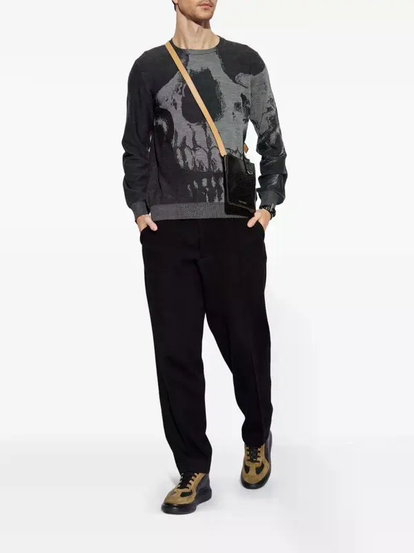 Alexander McQueen Skull-intarsia Sweater