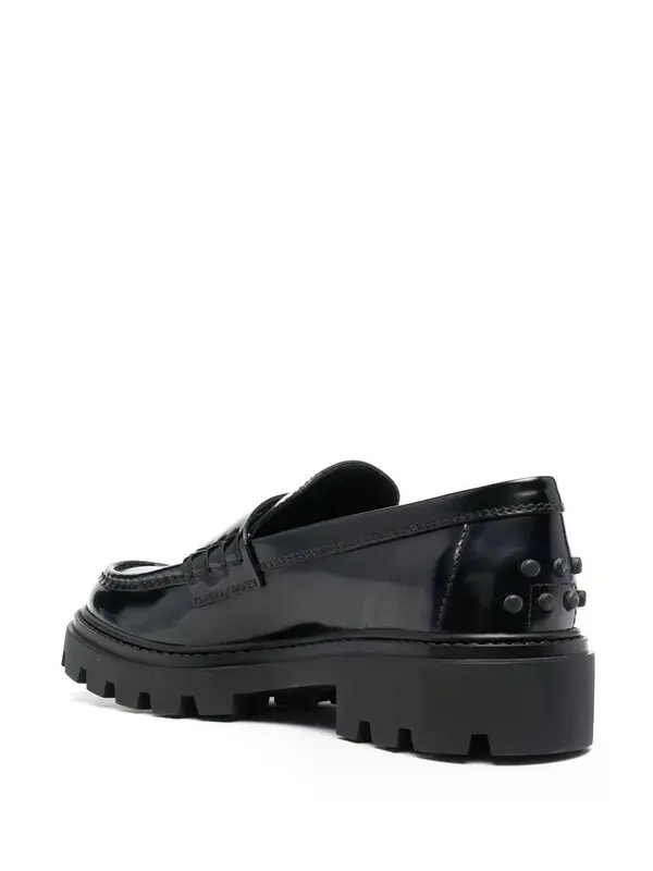 TOD'S Penny-slot Leather Loafers