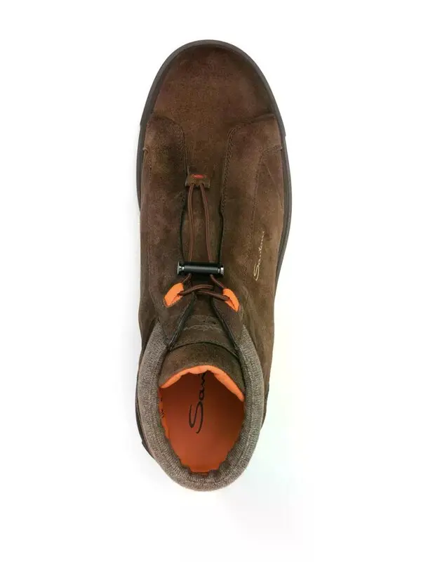 Santoni Suede Boots