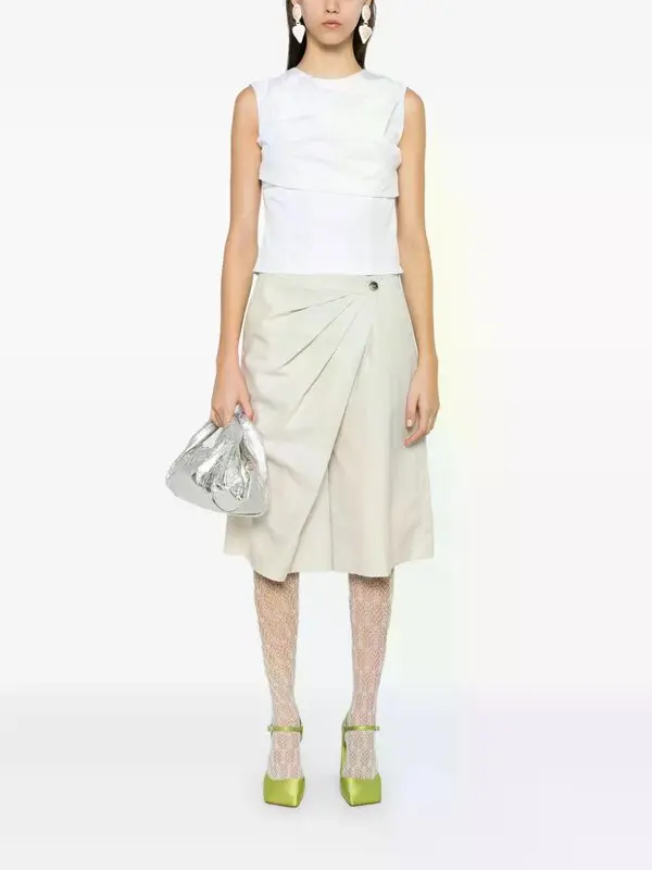 Viktor & Rolf Draped Gabardine Shorts