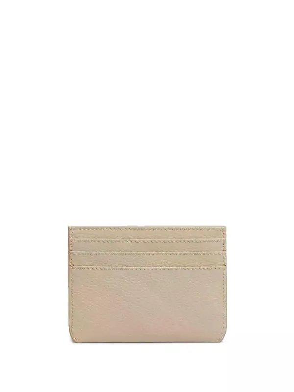 Marni Embroidered Logo Leather Card Holder