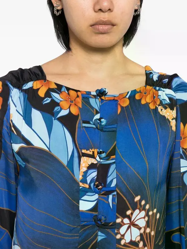 Farm Rio Pietra Midi Dress