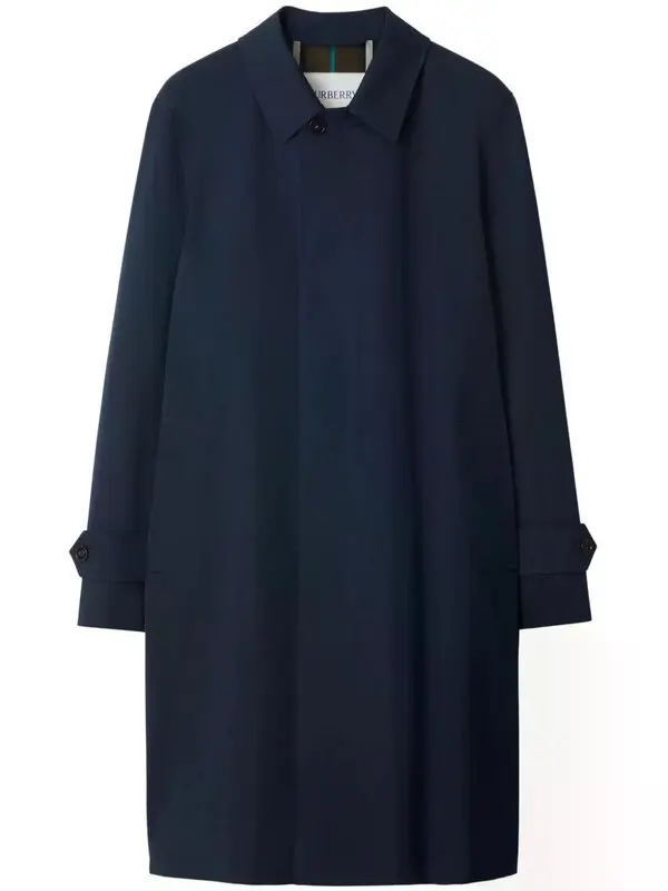 Burberry Water-resistant Cotton Car Coat