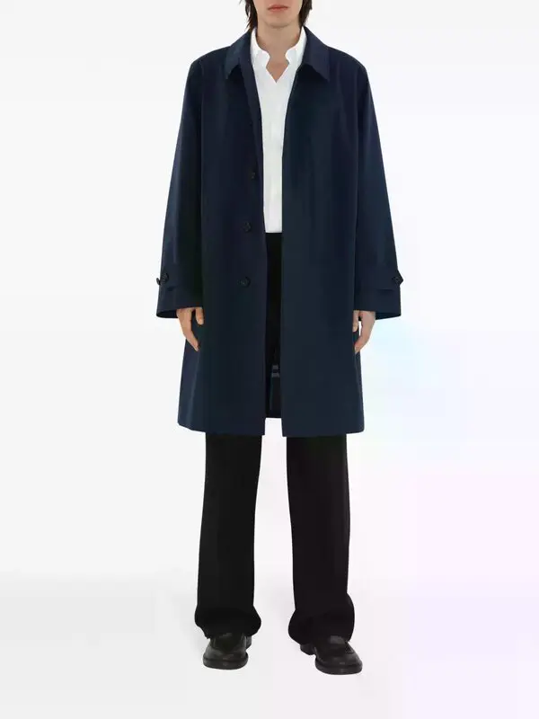 Burberry Water-resistant Cotton Car Coat