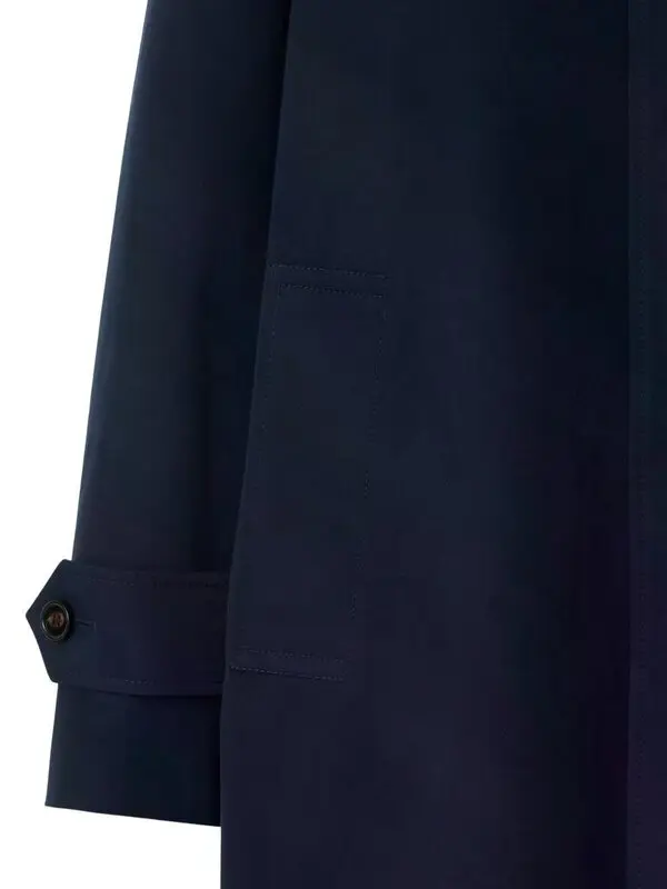 Burberry Water-resistant Cotton Car Coat