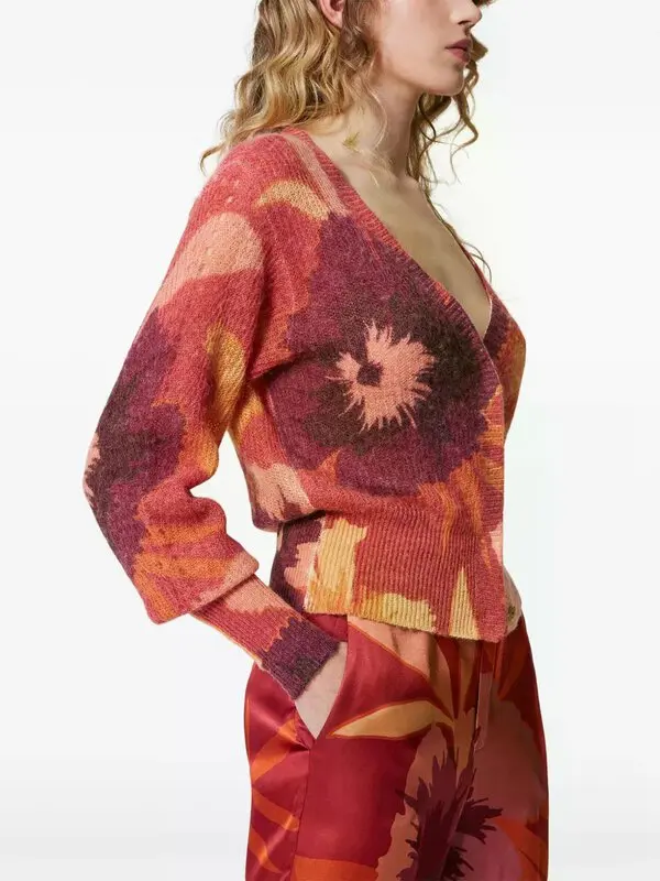 TWINSET Floral-print Cardigan