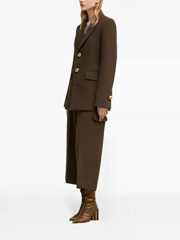 AMI Paris Fitted Buttoned Jacket