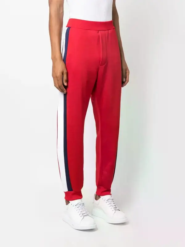 Dsquared2 Striped Cotton-blend Track Pants