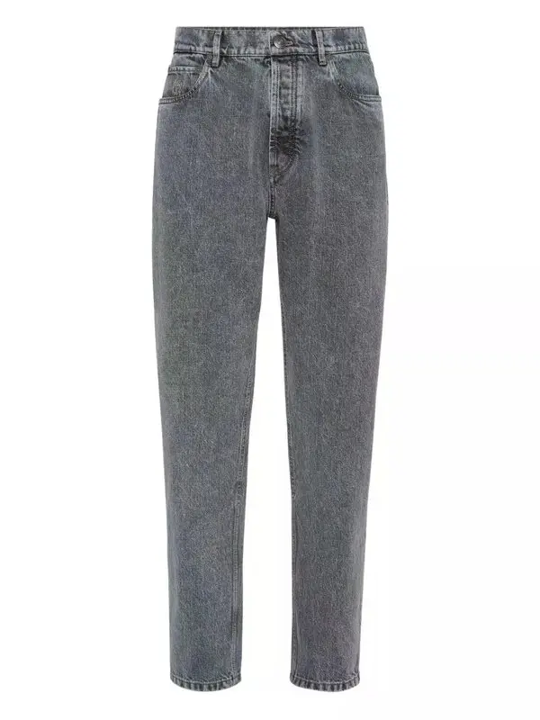Brunello Cucinelli Logo-patch Jeans
