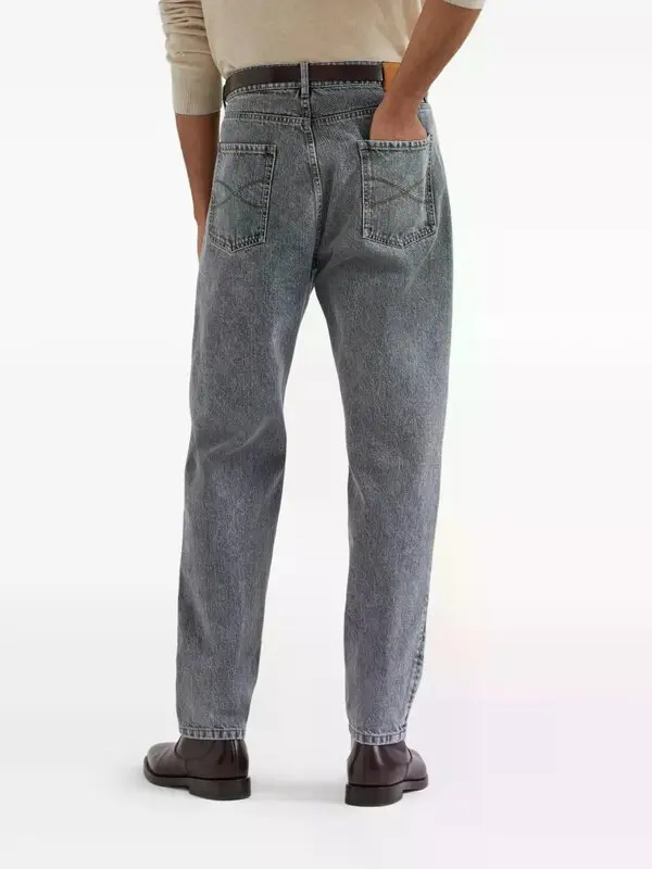 Brunello Cucinelli Logo-patch Jeans