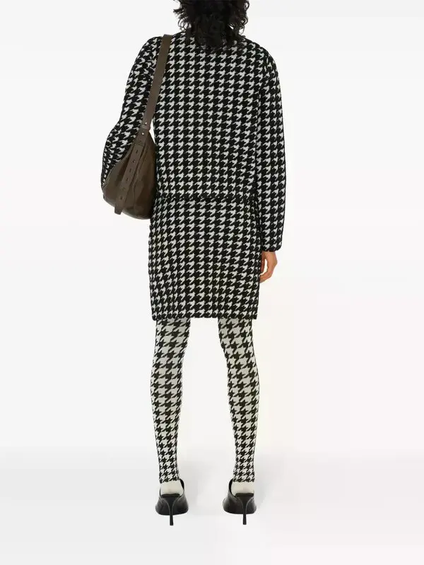 Burberry Houndstooth Mini Skirt