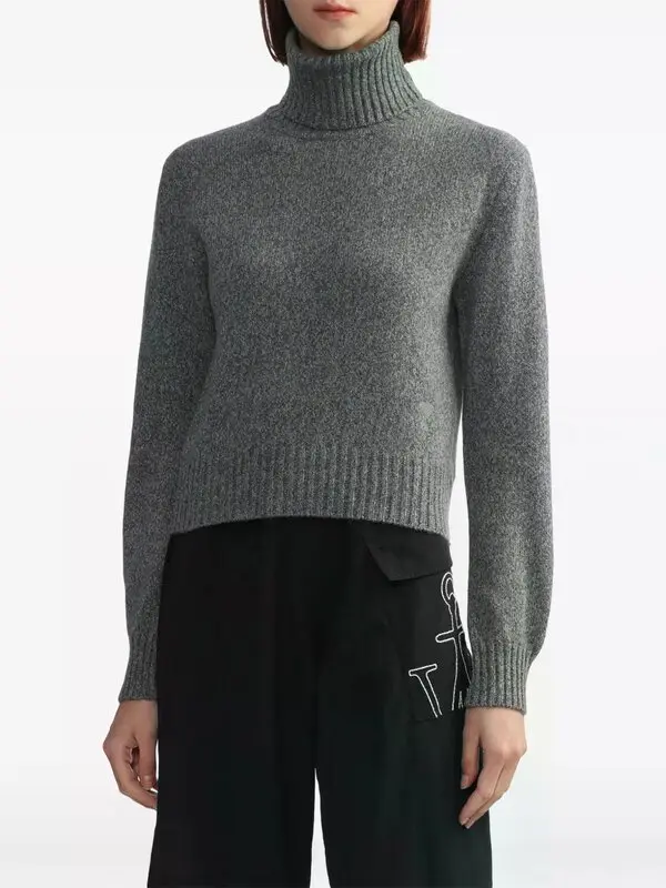 AMI Paris De Coeur Mélange-effect Jumper