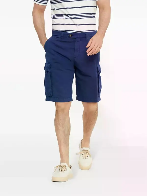 Brunello Cucinelli Mid-rise Cargo Shorts