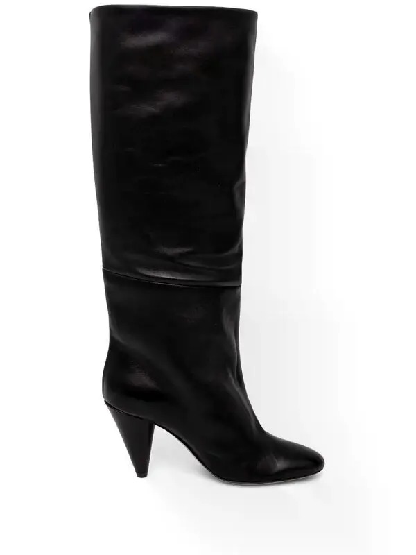 Proenza Schouler Leather Boots With Cone Heel