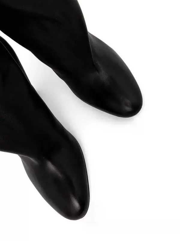 Proenza Schouler Leather Boots With Cone Heel